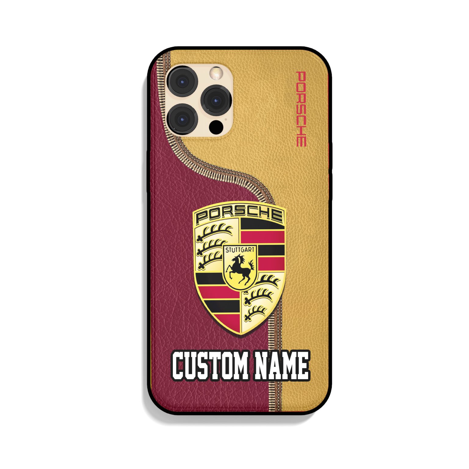 Porsche Leather Pattern Car Phone case – PersonalFulfill