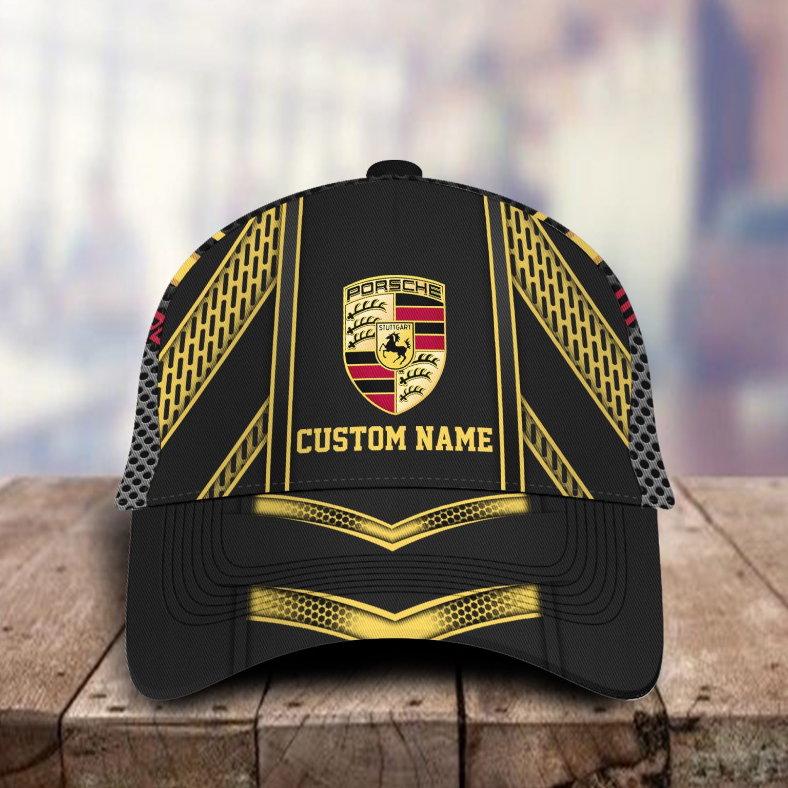 Porsche 3D Classic Cap Hat Personalized Name For Men Women ...